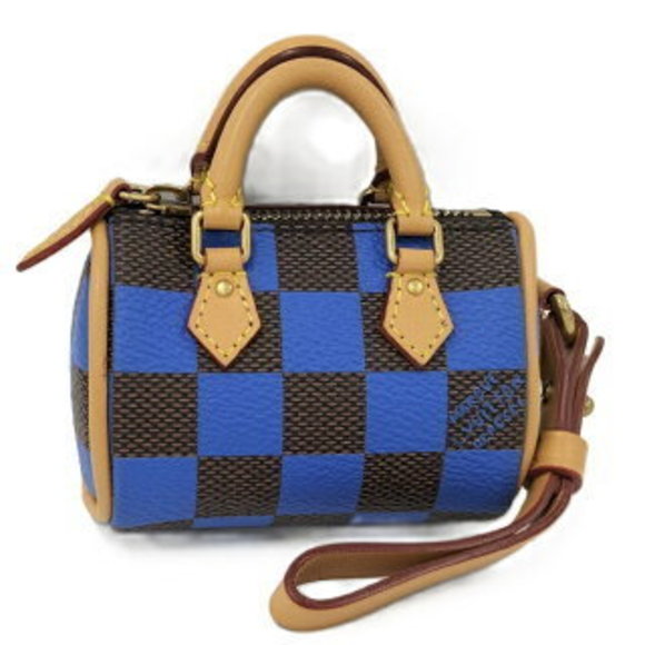 Louis Vuitton | Bags | Louis Vuitton Mini Speedy Charm Keychain Damier ...